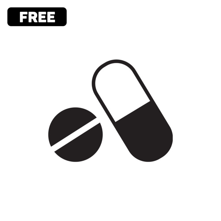 Pill icon - Free vector - TukTuk Design