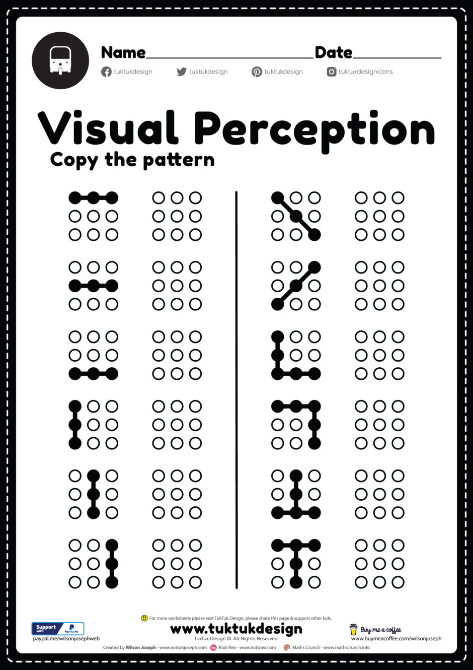 Visual Closure Free Printable PDF Worksheet For Kids Visual Closure Free Printable PDF Worksheet For Kids